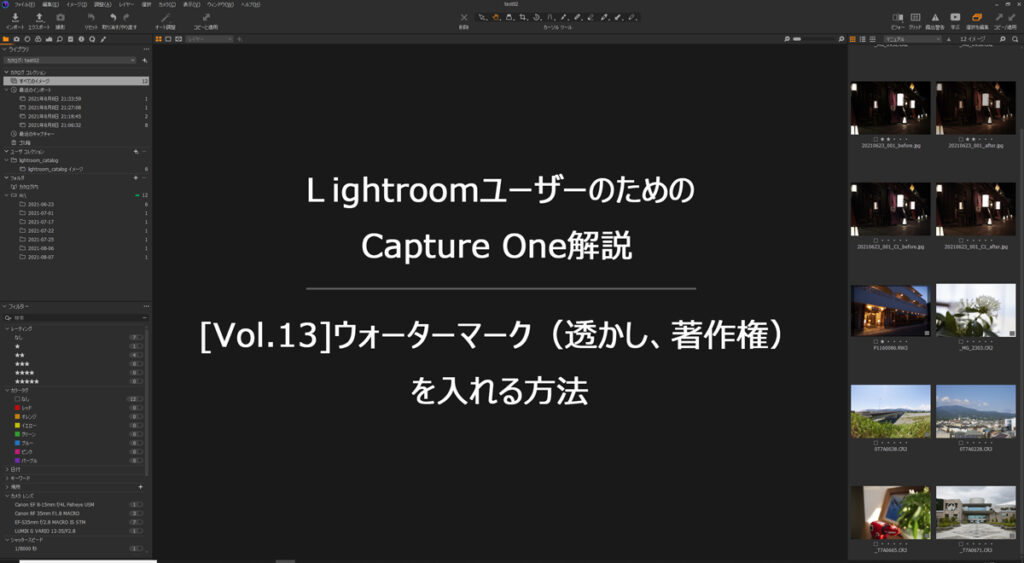 無料のCapture One Express for Fujifilm(for SONY)をインストールする方法 - 失敗から始める水中レタッチ